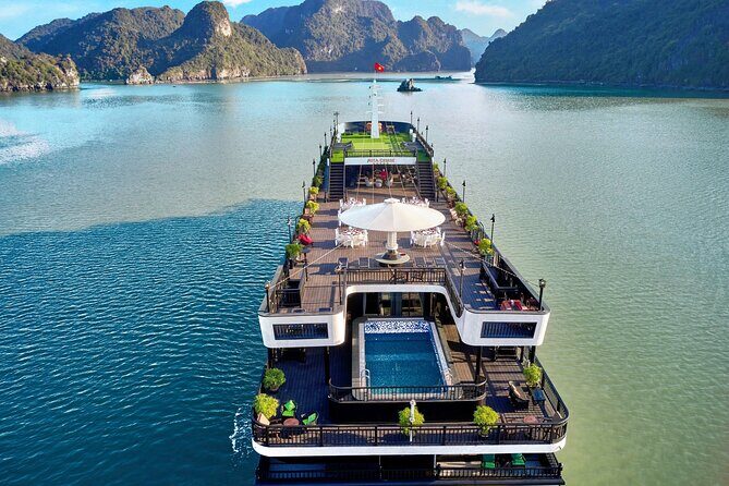 2 Days 1 Night Rita Cruise Best Luxury Cruise in Halong Bay - Day Two: Sunrise, Exploring, and Return