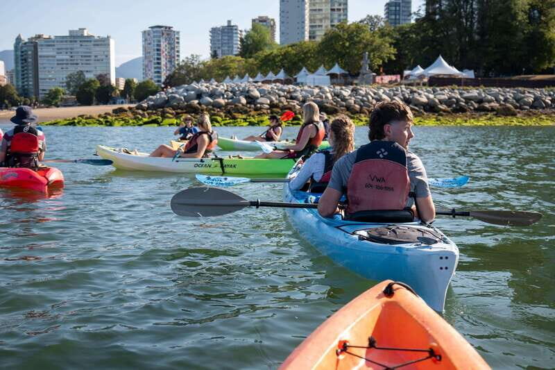 3 Hour Kayak in Vancouver with Coffee on the Beach - Detailed Breakdown of the Itinerary
