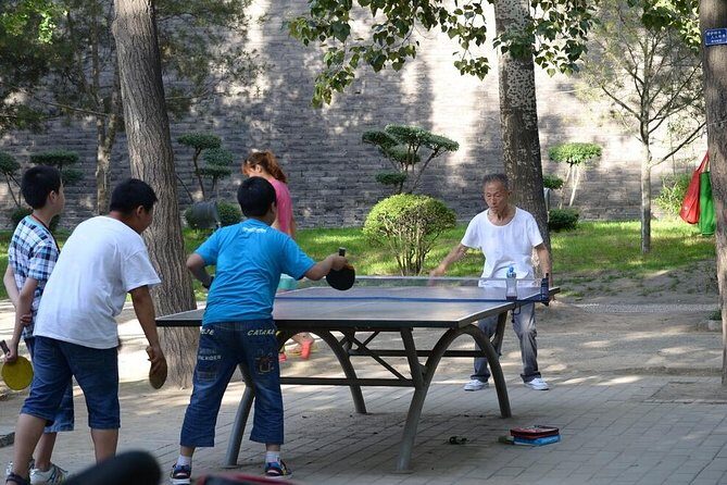 3 Hours Xian Local Leisure Experience Tour: Stroll in the Park & Play Ping-pong - Logistics and Practicalities