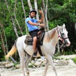 4 activities in 1 Horse Riding, ATV Shared, Cenote & Ziplines from Cancún - From Zipline to Cenote: A Step-by-Step Breakdown