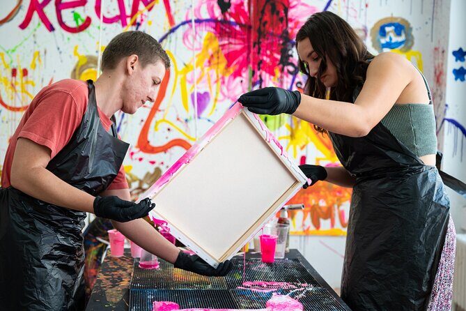 40 Minutes Private Fluid Art Class in Los Angeles - A Deep Dive into the Fluid Art Class in Los Angeles