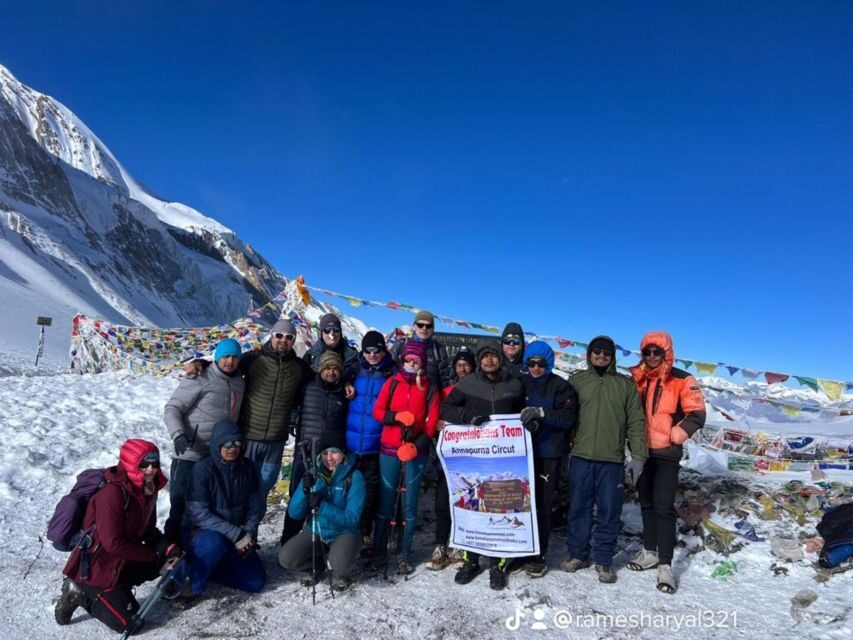 8-Day Kathmandu Annapurna Circuit Trek via Thorongla Pass - Key Points