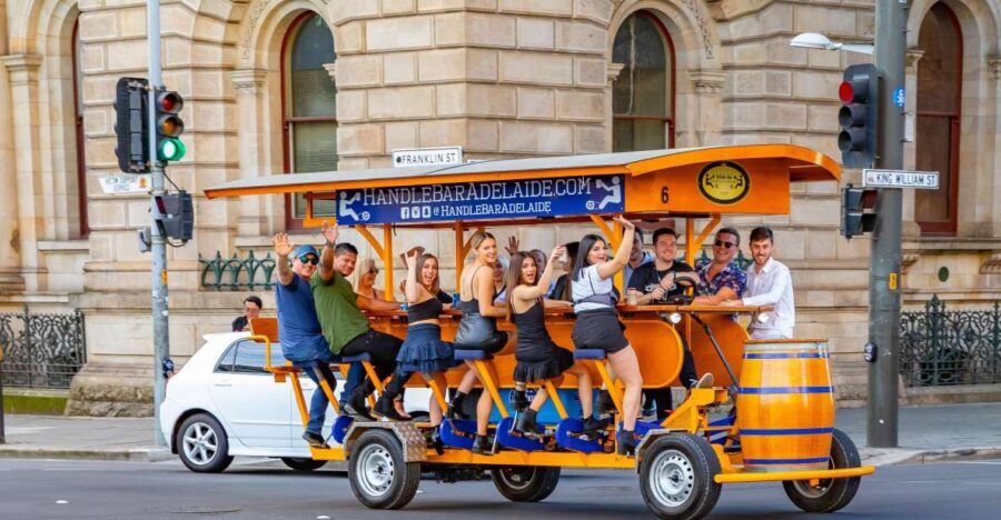 Adelaide: HandleBar Bike Tour with Pub Stops & Dinner Option - The Detaile of the Itinerary