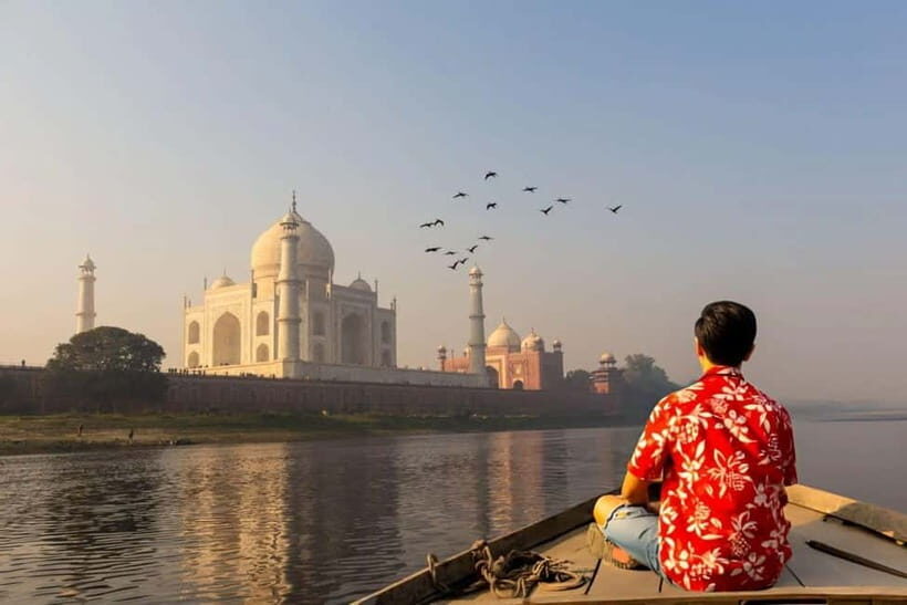 Agra: Taj Mahal Vip Tickets with Guide & Backside Boat Ride - What Makes This Tour Stand Out