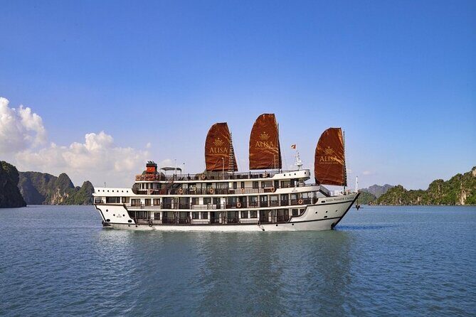 Alisa Premier Cruise Halong Bay 5 Star Luxury 2 Days 1 Night Trip - Day 2: Sunrise, Cave Visits, and Return
