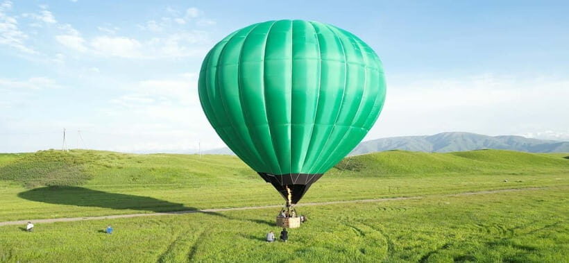 Almaty Baloons Aerostat flight tour - What Is It Like to Fly in a Baloon Aerostat?