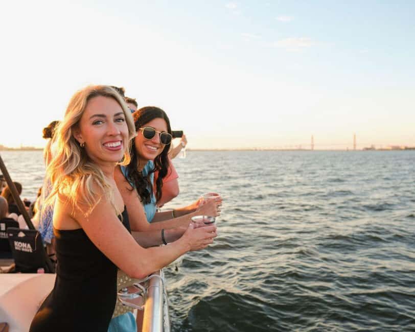 Aloha Wednesday Charleston Sunset Sail - Drinks Included - Key Points