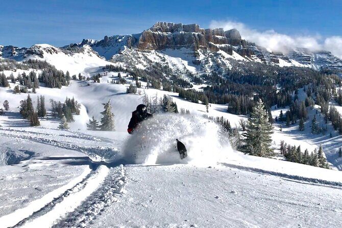 Alpine Self Guided Snowmobile Rentals - The Terrain and Trails in Detail