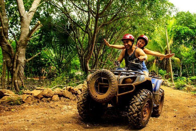 Amazing Shared ATV Experience only From Cancun - The Cenote Swim: A Natural Refreshment