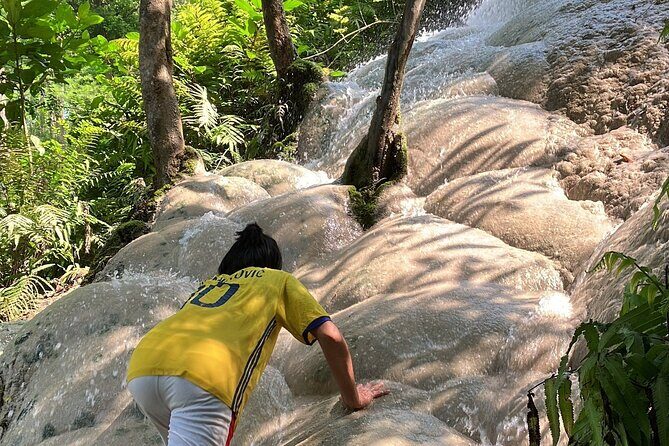 Amazing Sticky Waterfall with Local Expert Yummy Food and Fruits - Transportation, Group Size, and Price
