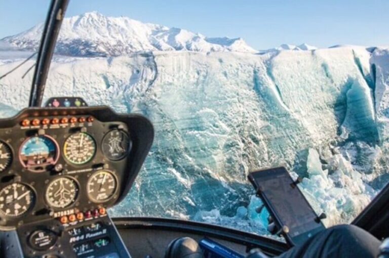 Anchorage: Knik Glacier Helicopter and Paddleboarding Tour - Itinerary Breakdown