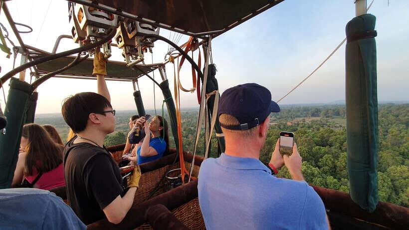 Angkor Stunning Hot Air Balloon - The Itinerary and What You Can Expect