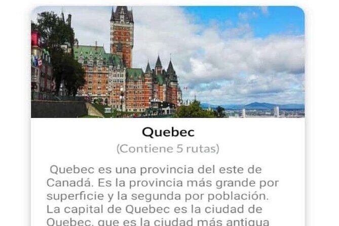 APP Self-Guided Tours Quebec with Audioguide - Final Thoughts: Worth Considering for the Self-Starter