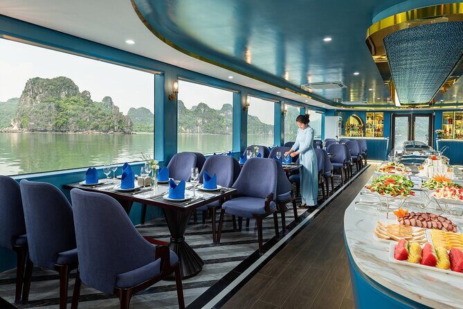 Arcady Premium Cruise Halong Bay Day Tour with Optional Transfer - FAQs