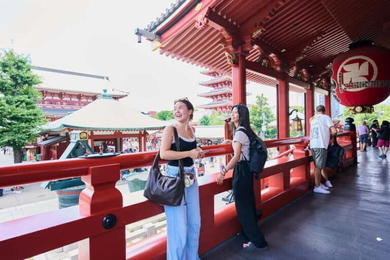 Asakusa: 2-Hour History Walking Tour & Local Food Tasting - Visiting Senso-ji: Tokyo’s Oldest Temple