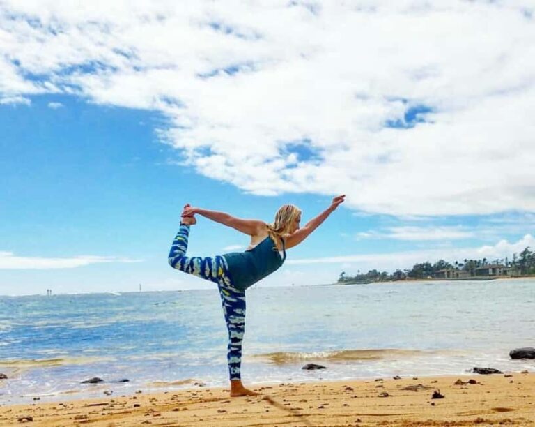 At the Kauai Shores Hotel: Kauai Yoga on the Beach Class - The Value and Why it Matters