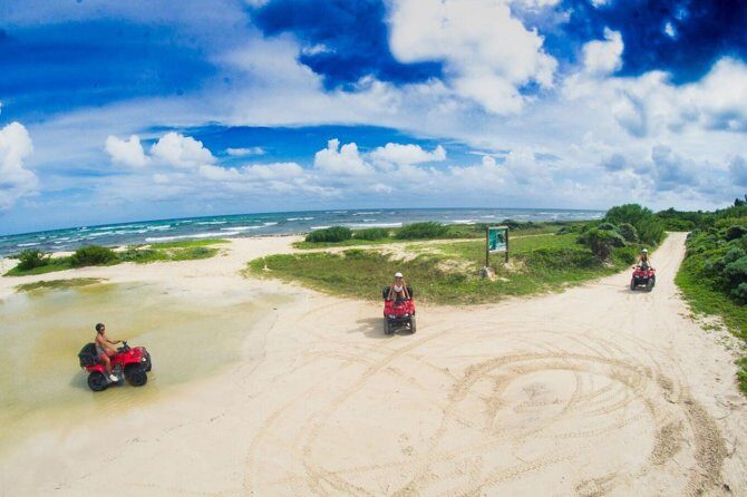 ATV Seashore + Cenote Combo: Mezcalitos & Mayan Cenote Experience - The Cenote and Beach Break
