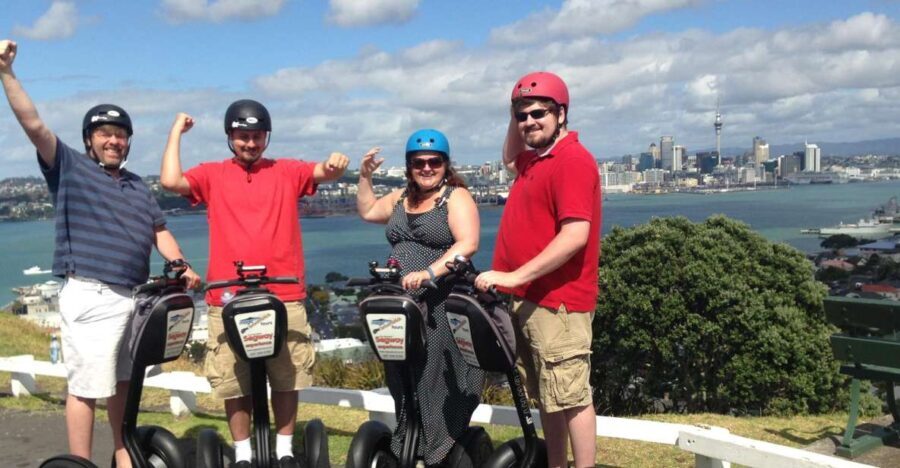 Auckland: Segway Tour to Mount Victoria - Training and Practice on Local Terrain