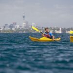 Auckland: Sunset & Night Sea Kayak Tour to Rangitoto Island - A Hearty Kiwi BBQ Dinner