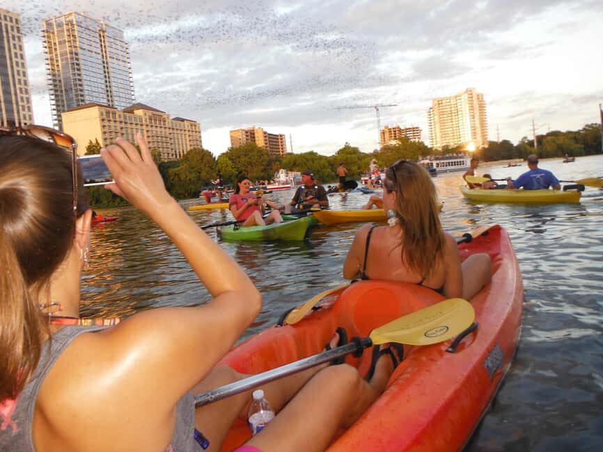 Austin: Guided Bat-Watching Kayak Tour - The Bats’ Grand Departure