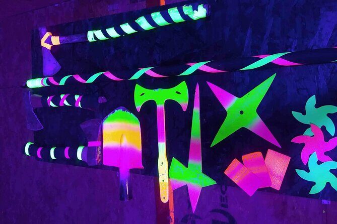 Axe Throwing Las Vegas Neon - Whats Included: More Than Just Axes
