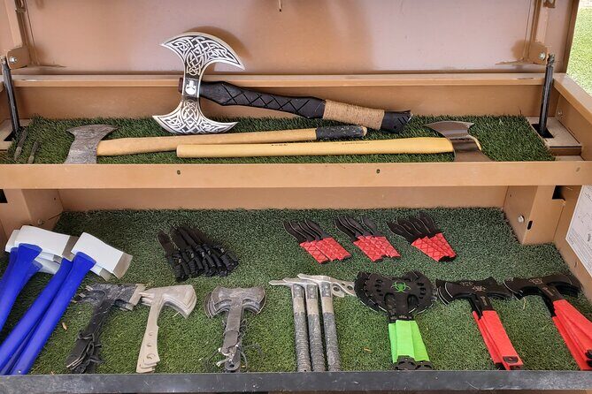 Axes, Arrows and Bullets Combo Package in Las Vegas - FAQs
