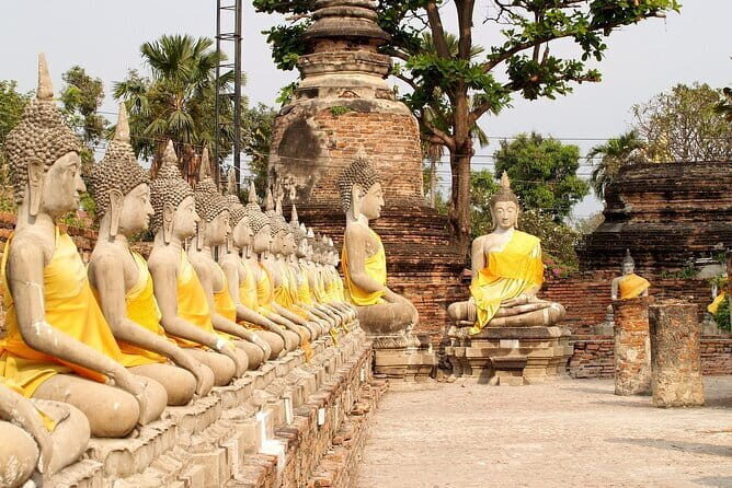 Ayutthaya Heritage Join City Tour with Sunset Boat Ride - Bangkok - Exploring the Temples of Ayutthaya