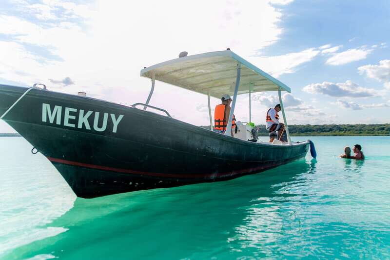 Bacalar: 3 Hour Boat Trip with Swimming & Drinks - The Experience on the Water
