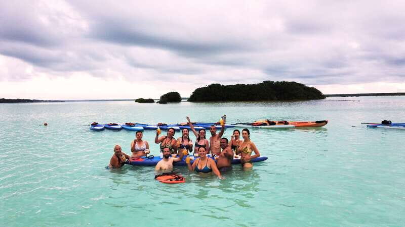 Bacalar: Sunrise Paddleboard Tour with Floating Picnic - The Floating Breakfast: A Relaxing Finish