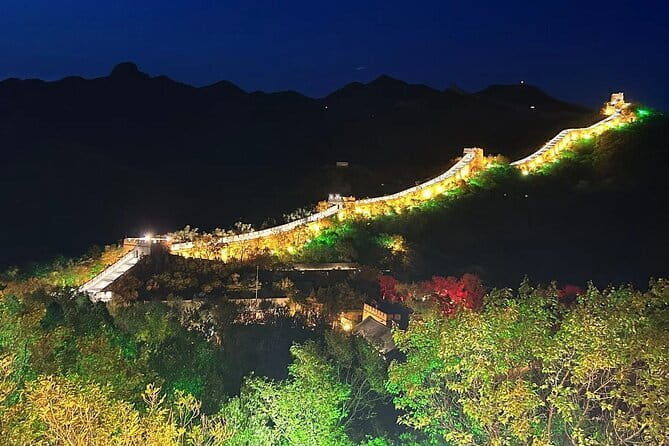 Badaling Great Wall Night Tour with English Speaking Driver - Transport & Comfort