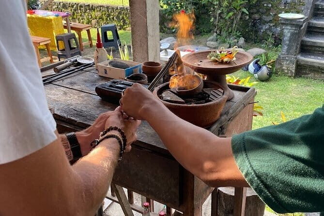 Bali Sidemen Silver Class Making with 7 Gram of Silver - The Crafting Process: From Raw Silver to Finished Jewelry