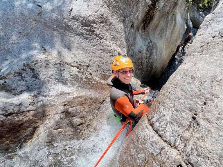 Banff: Beginner Canyoning Half-Day Tour - Detailed Breakdown of the Tour