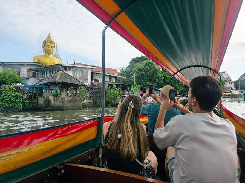 Bangkok Long Boat Canal a Big Buddha & Culture Markets Tour - Exploring a Traditional Floating Market