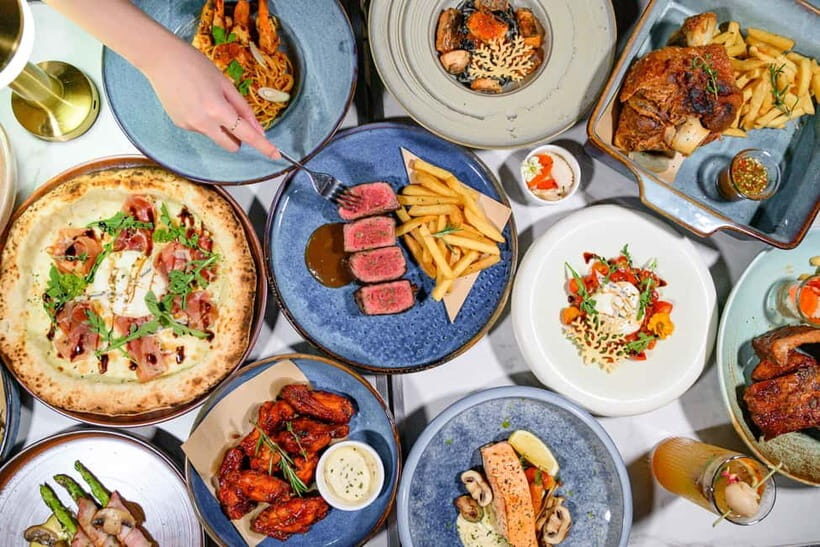 Bangkok: Top Knot Rooftop Bar & Restaurant at Hotel Once - The Menu and Food Quality