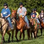 B&C horseback riding in nature and Keeneland racetrack. - Authentic Experiences Reported by Participants