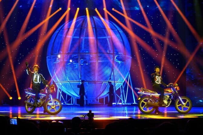 Beijing Acrobatic Show in Red Theater with Guide and Transfer - Transportation and Timing