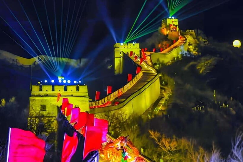 Beijing: Badaling Great Wall Night Ticket or Tours with Show - Exploring the Itineraries