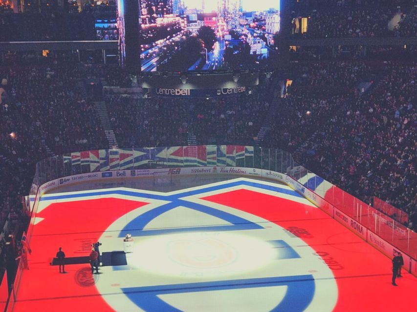 Bell Centre: Montreal Canadiens Ice Hockey Game Ticket - A Ticket That Brings the Ice Close to You
