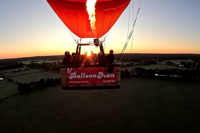 Bendigo Premium Balloon Flight plus buffet champagne breakfast - What to Expect During the Balloon Flight