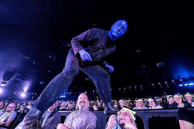 Blue Man Group VIP Experience at the Luxor Hotel and Casino - The Itinerary and Venue