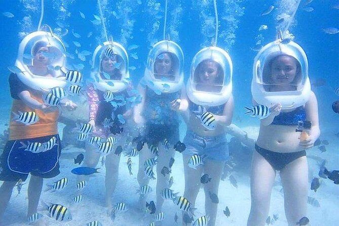 Boracay Island Hopping + Hot Kawa + Parasailing + Helmet Diving - The Value of This Tour