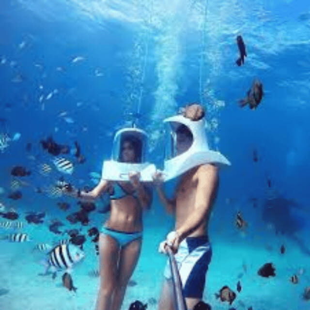Boracay: Island Hopping with Buffet Lunch & Helmet Diving - The Itinerary in Detail