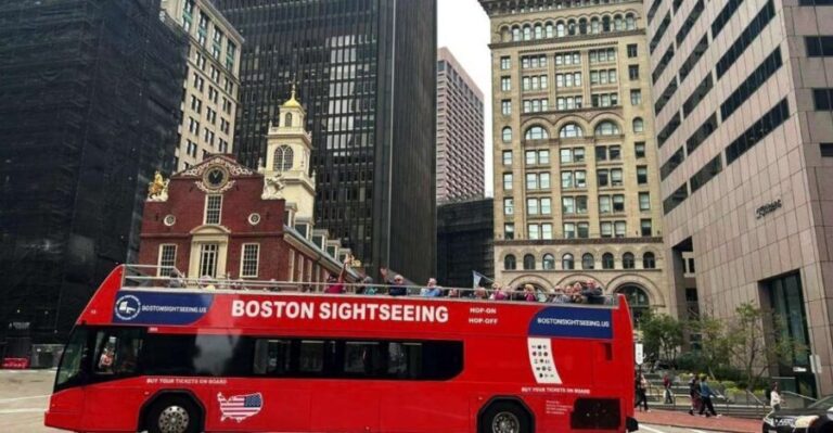 Boston: Hop-On Hop-Off Double-Decker Bus Sightseeing Tour - What You’ll Experience on Board