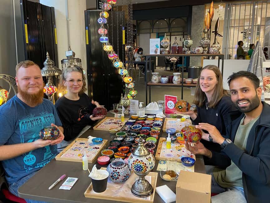 Brisbane: Mosaic Art Classes - Turkish Lamp Workshop - What to Expect During the Workshop