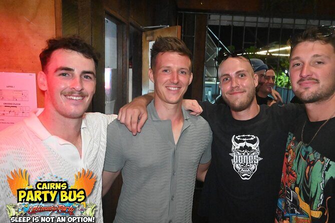 Cairns Party Bus Pub Crawl Night Out Experience - The itinerary: What to expect