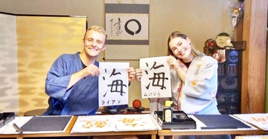 Calligraphy experience with simple kimono in Okinawa - What Makes This Calligraphy Experience Special?
