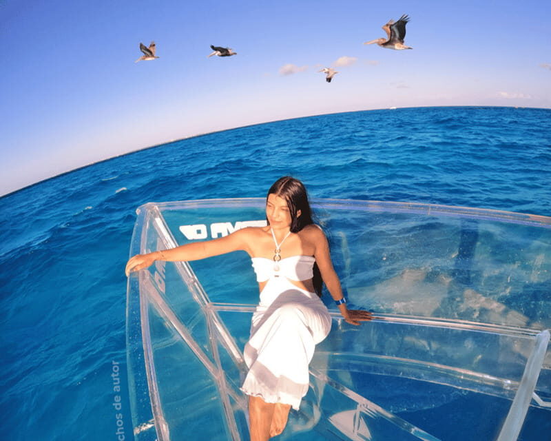 Cancun: Boat trip with transparent bottom and drinks - Breaking Down the Cost and Value