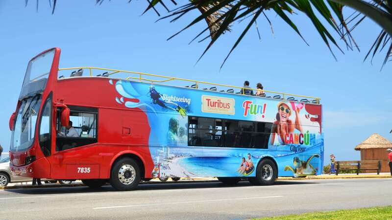 Cancun: Hop-on Hop-off Sightseeing Bus Tour and Attractions - The Sum Up