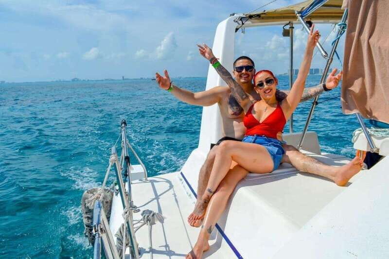 Cancun: Isla Mujeres Premium Catamaran Half-Day Tour - Relaxation and Refreshments on the Water