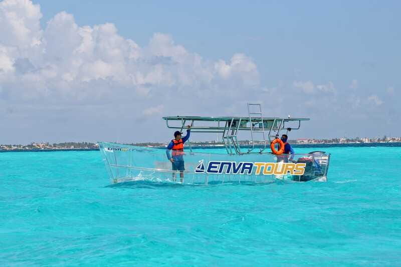 Cancún: Nichupté Lagoon Transparent Boat Tour with Drinks - Who Should Consider This Tour?